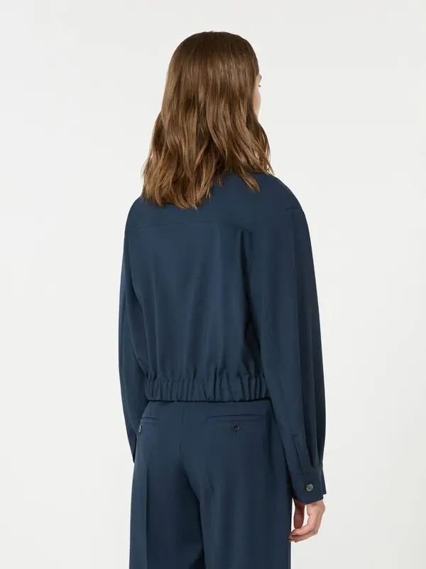 Max Mara Short Woollen Cloth Jacket