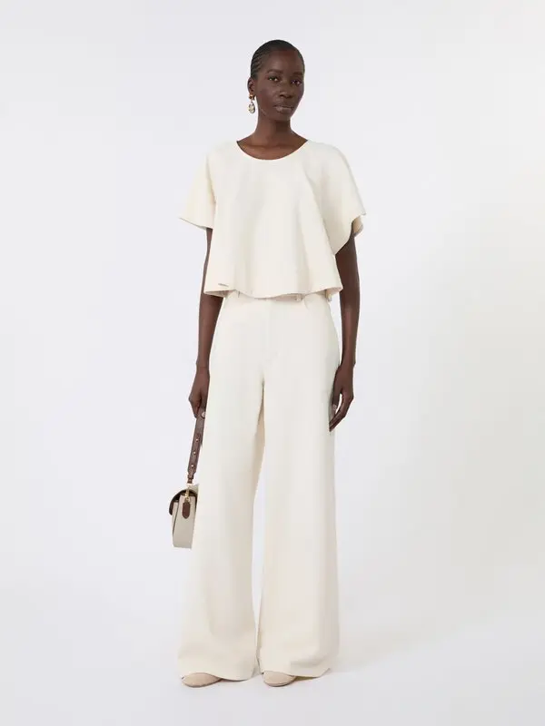 Max Mara Cotton Bull Denim Jeans