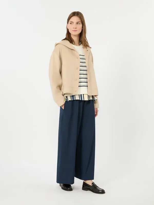 Max Mara Stretch Wool Joggers