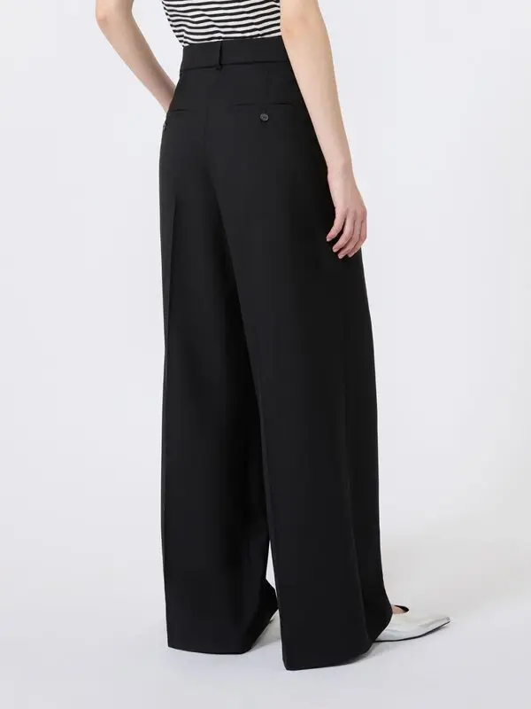 Max Mara Wide-leg Wool Trousers