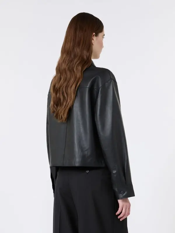 Max Mara Nappa Leather Jacket