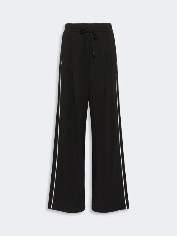 Max Mara Wide-fit Milano-knit Jersey Trousers