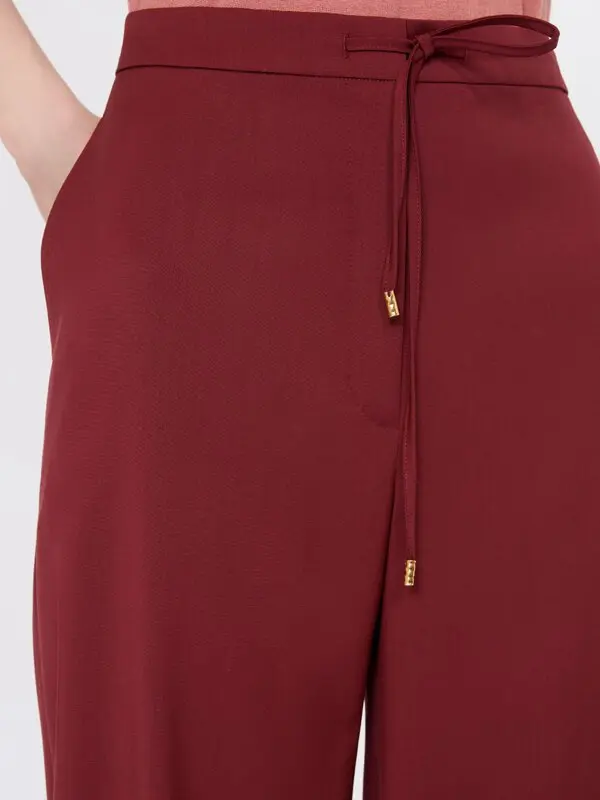 Max Mara Light Woollen Cloth Trousers