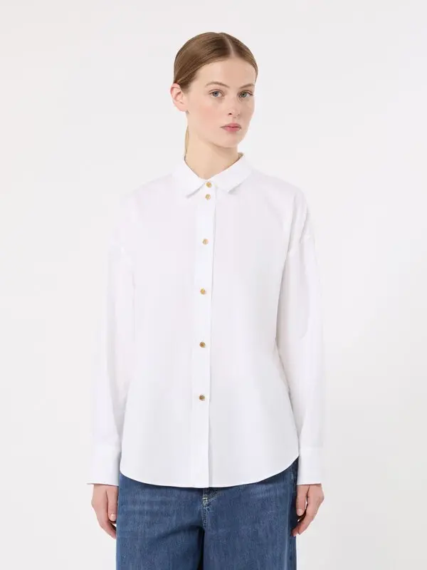 Max Mara Cotton Oxford Shirt