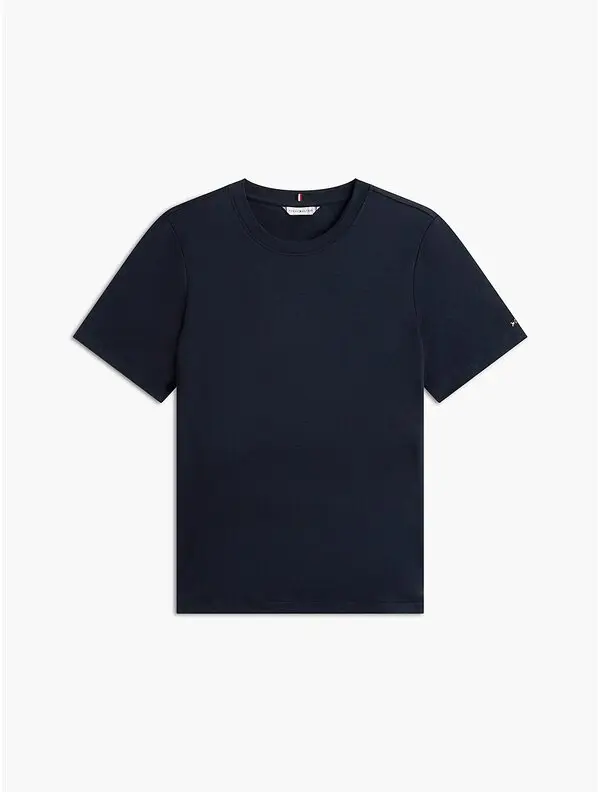 Tommy Hilfiger Mixed-media Cotton Interlock T-shirt