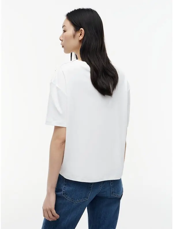 Tommy Hilfiger Script Logo Cotton Interlock T-shirt