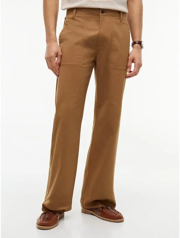 Tommy Hilfiger Stretch Twill Straight Chino Field Pant - Hickory