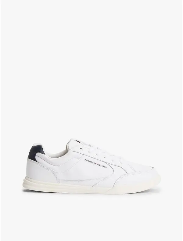 Tommy Hilfiger Leather Low-top Cupsole Sneakers