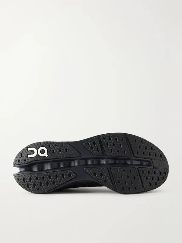 On Cloudsurfer Max Sneakers With Rubber Trim - Black