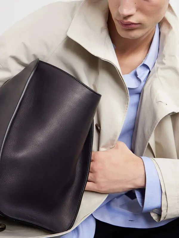 THE ROW Marlo Leather Tote Bag