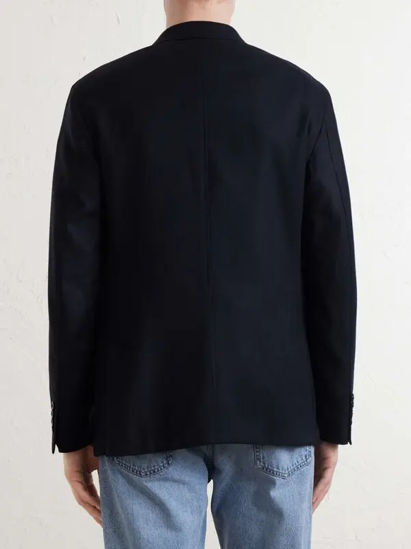 Zegna Wool And Cashmere-blend Twill Blazer
