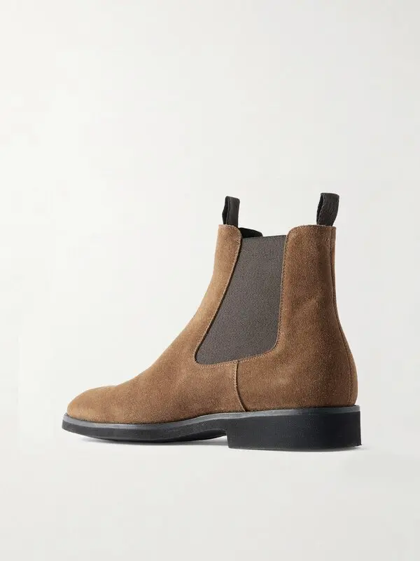 TOM FORD Owen Suede Chelsea Boots - Brown