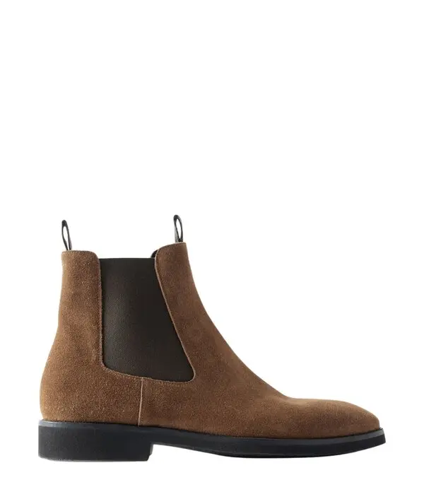 TOM FORD Owen Suede Chelsea Boots - Brown