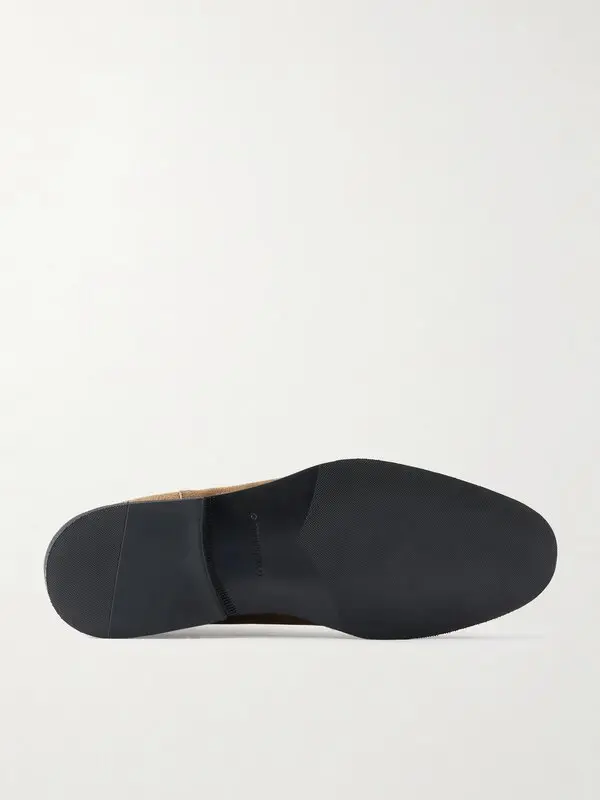 TOM FORD Owen Suede Chelsea Boots - Brown