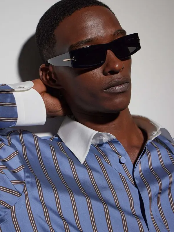 TOM FORD D-frame Acetate Sunglasses