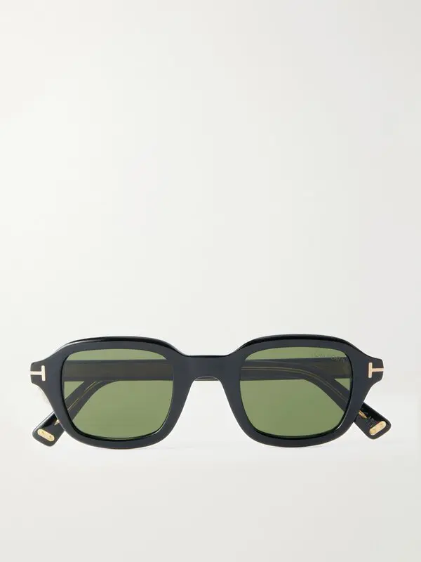 TOM FORD Square-frame Acetate Sunglasses - Black