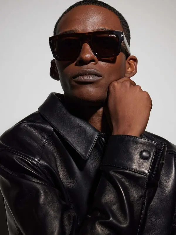 TOM FORD Square-frame Acetate Sunglasses