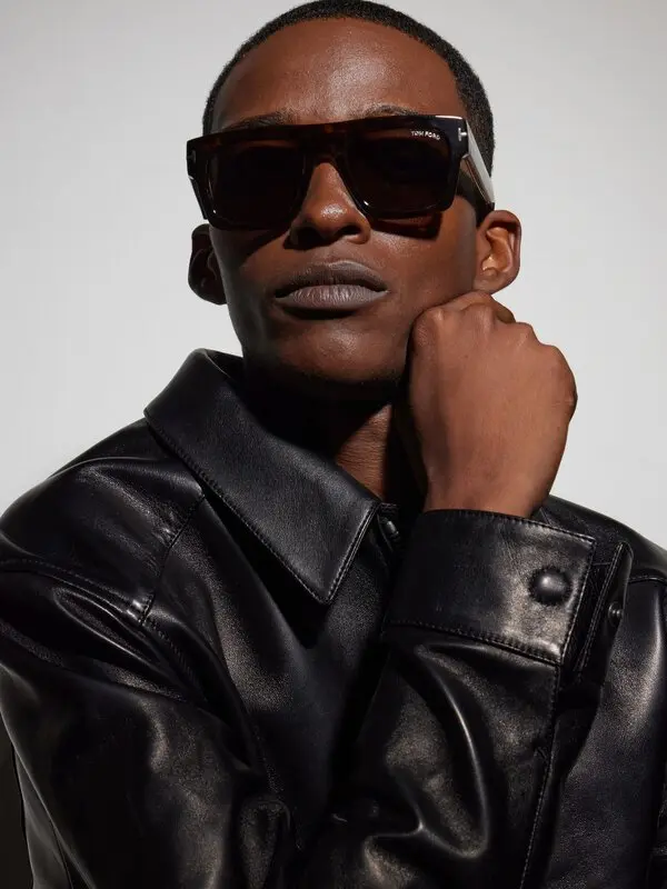TOM FORD Square Frame Sunglasses