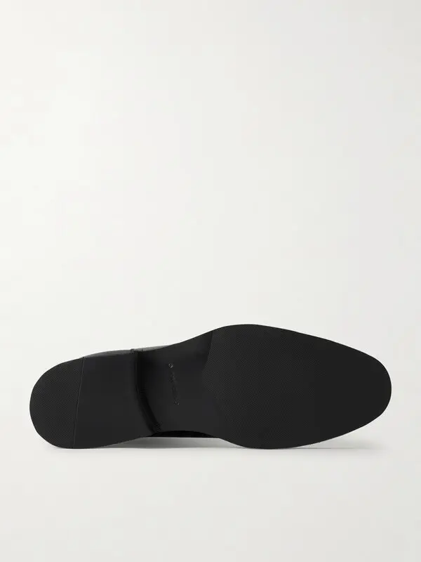 TOM FORD Owen Grained-leather Chelsea Boots - Black