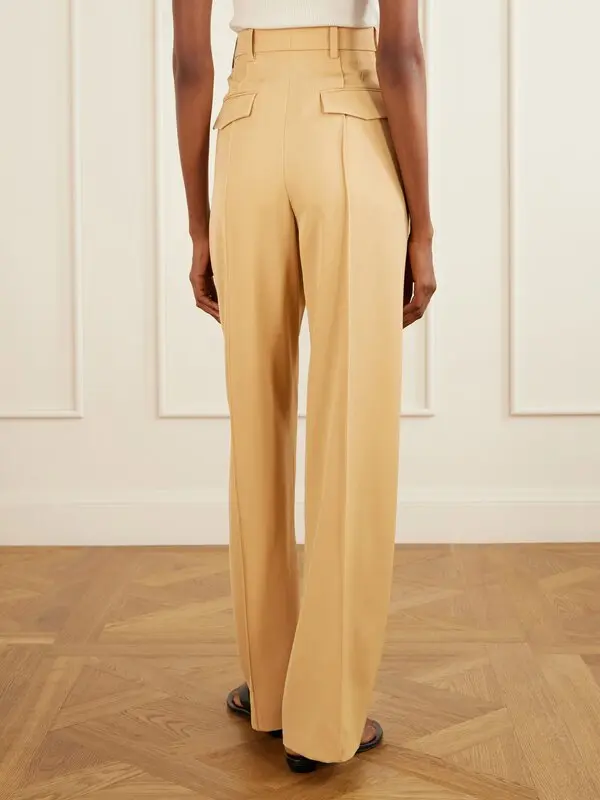 Wardrobe.NYC X Rosie Huntington-whiteley Wool Trousers - Neutrals