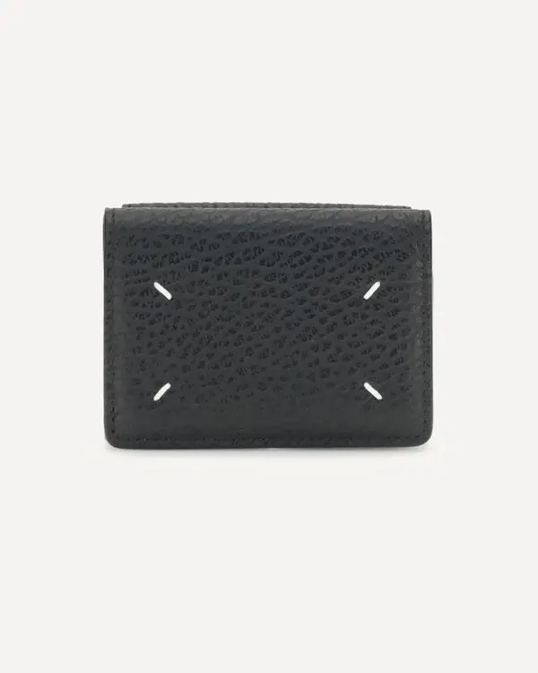 MARGIELA Wallet With White Stitch