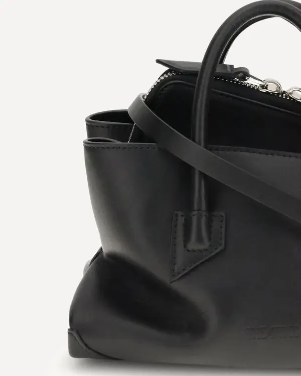 Attico La Passeggiata Mini Leather Handbag