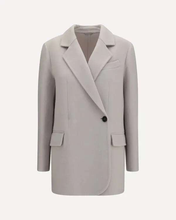 Brunello Cucinelli Single-breasted Wool And Cashmere Jacket