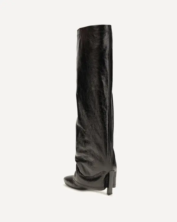 Attico Knee-high Eco-leather Boots