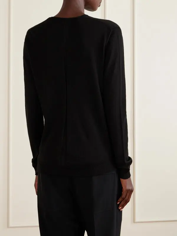 Rick Owens Wool V-neck Sweater