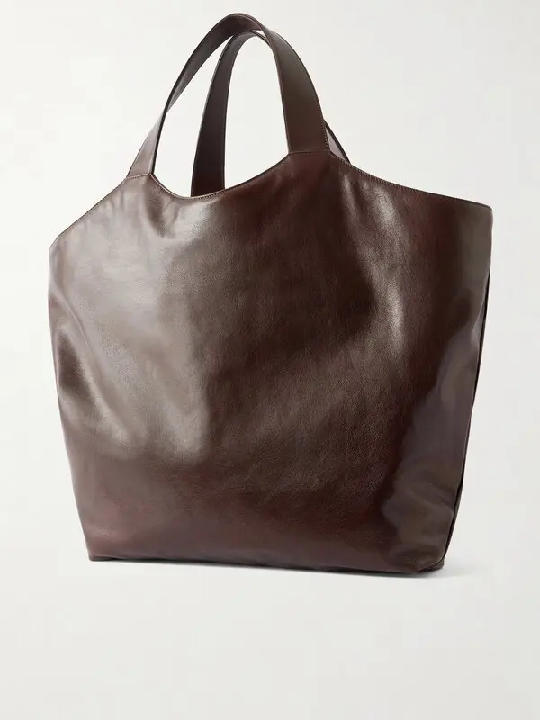 Saint Laurent Icare Maxi Suede Tote - Brown