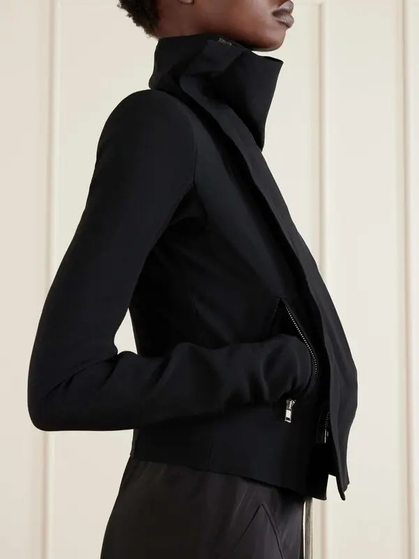 Rick Owens Classic Cady Biker Jacket