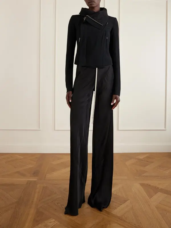 Rick Owens Classic Cady Biker Jacket