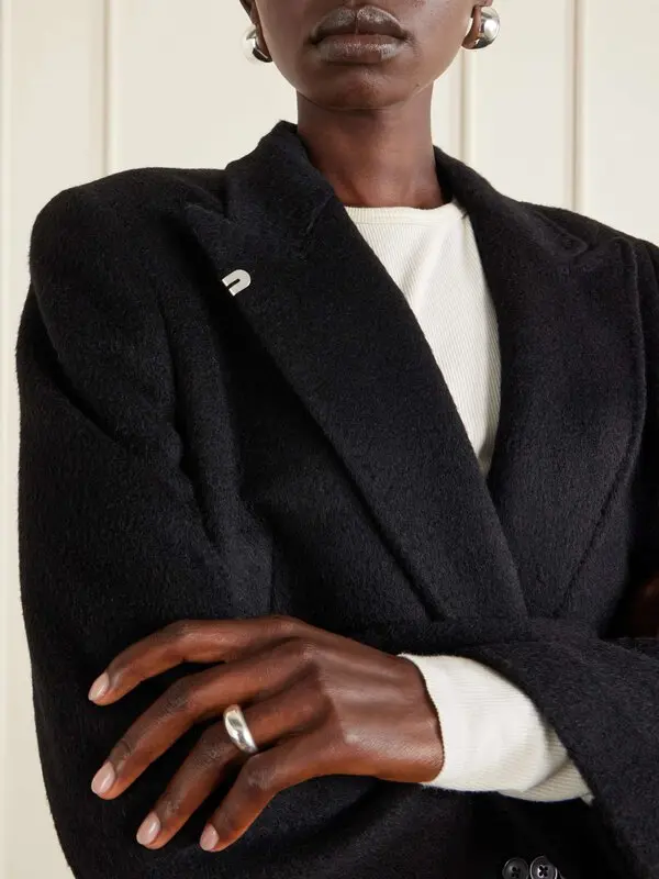 Our Legacy Manta Mohair-blend Coat
