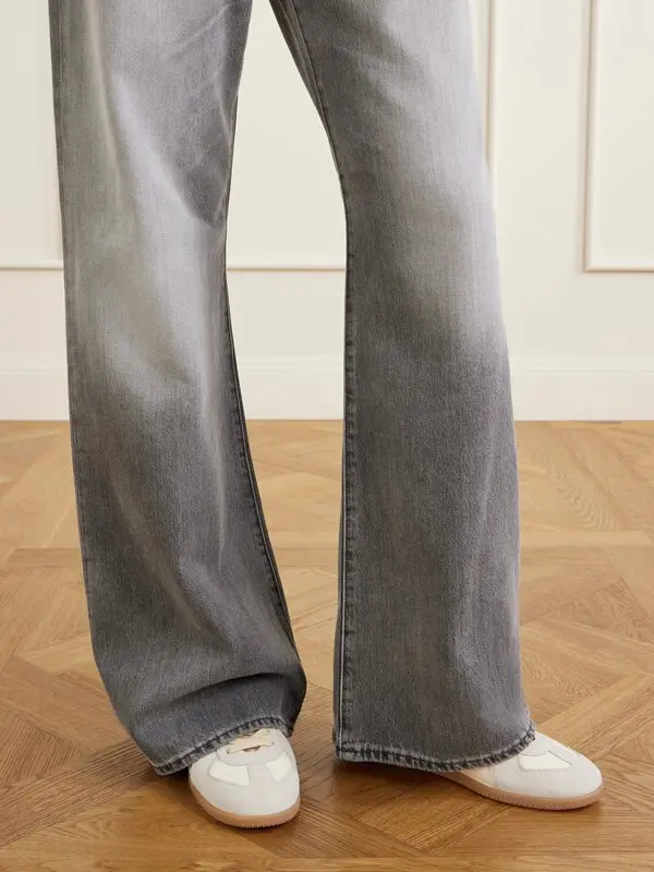 MAISON MARGIELA Replica Suede-trimmed Textured-leather Sneakers - Neutrals