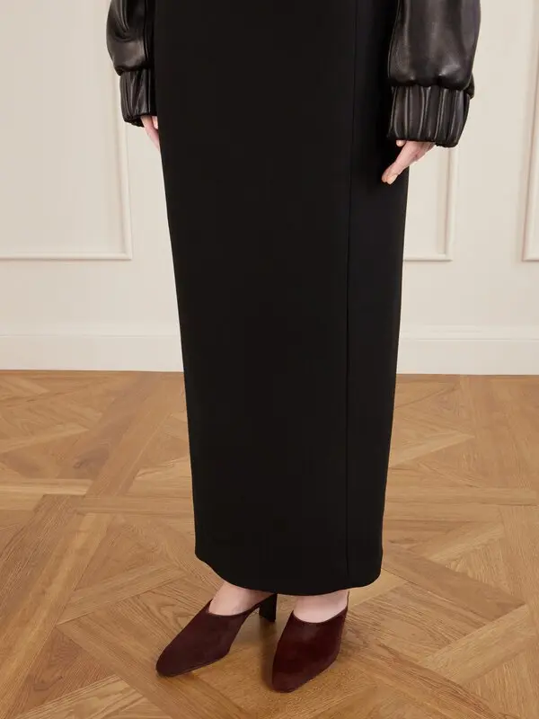 Khaite Calf Hair Mules - Brown
