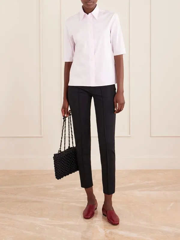 JIL SANDER Stretch-jersey Skinny-leg Pants