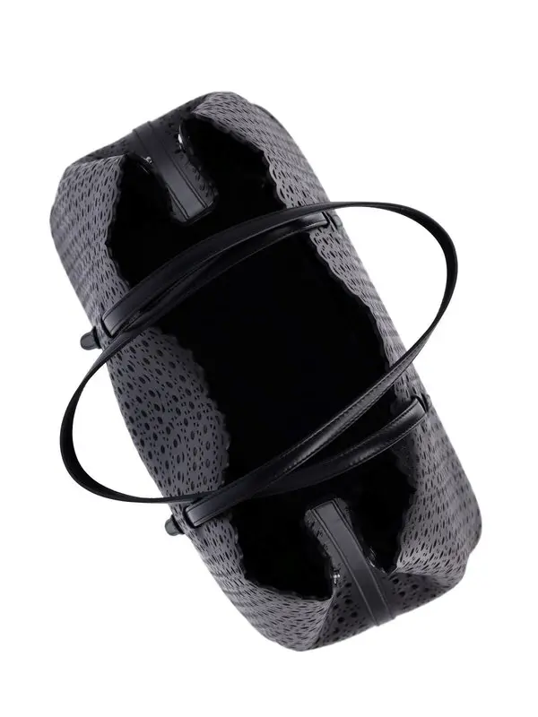 Alaïa Mina 37" Tote Bag - Black
