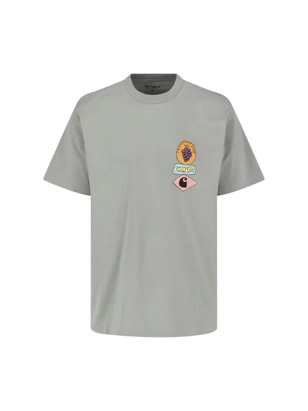 Carhartt Work In Progress T-shirt "stacked Grapes - Green