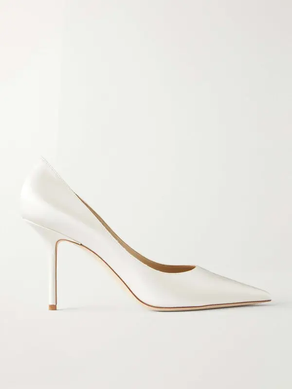 JIMMY CHOO Love 85 Satin Pumps