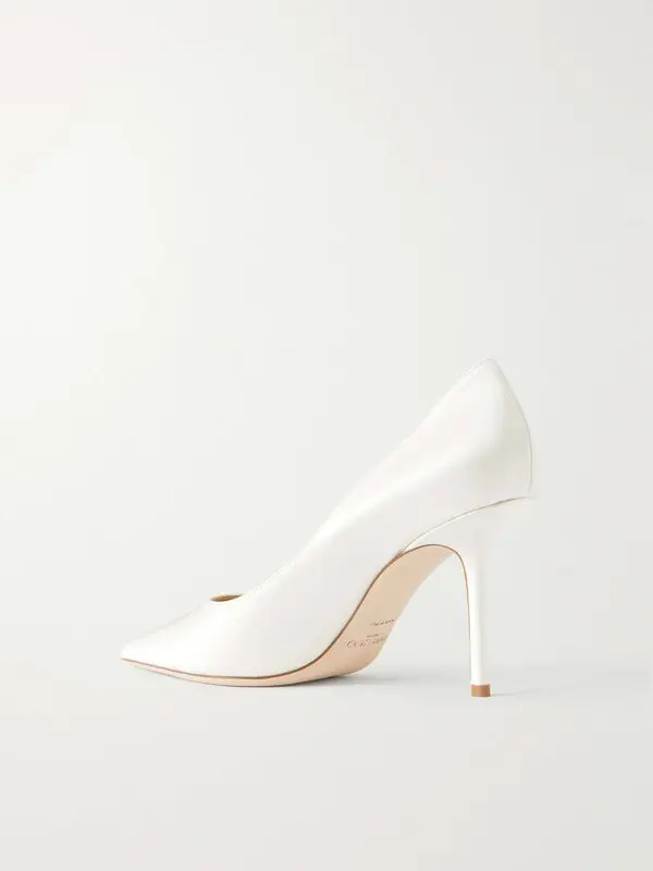 JIMMY CHOO Love 85 Satin Pumps