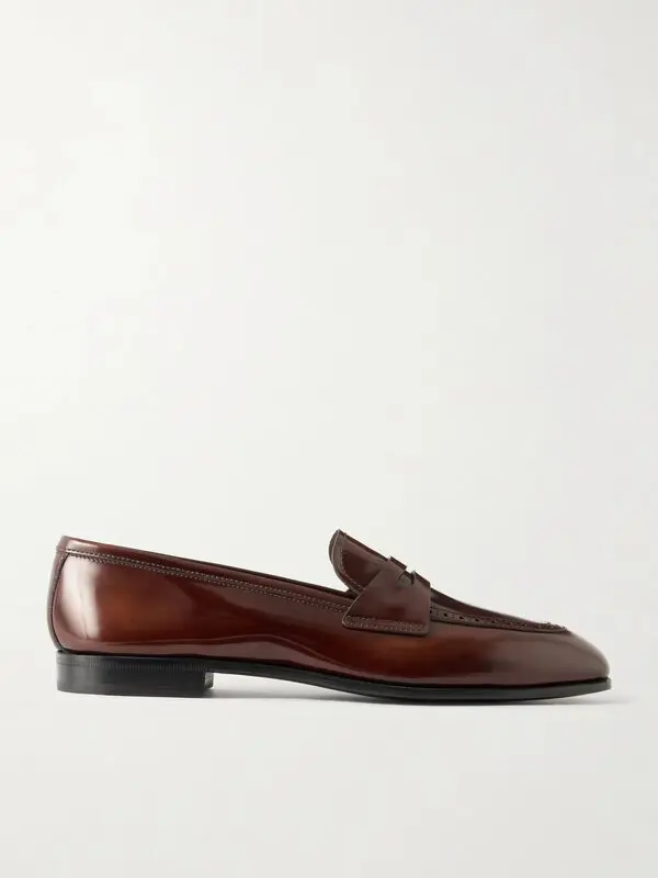 Church's Onyx Leather Loafers - Brown