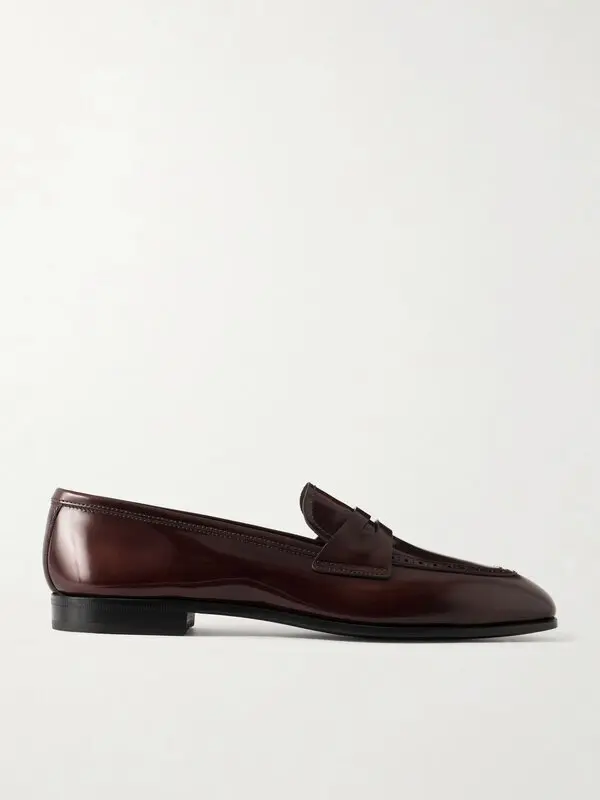 Church's Onyx Leather Loafers - Brown