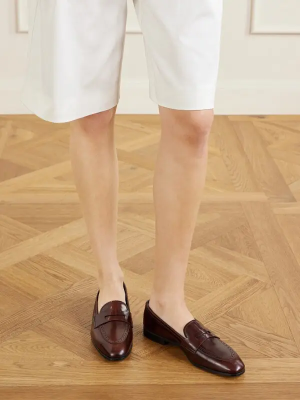 Church's Onyx Leather Loafers - Brown