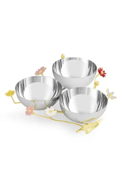 Michael Aram Wildflower Triple Dish