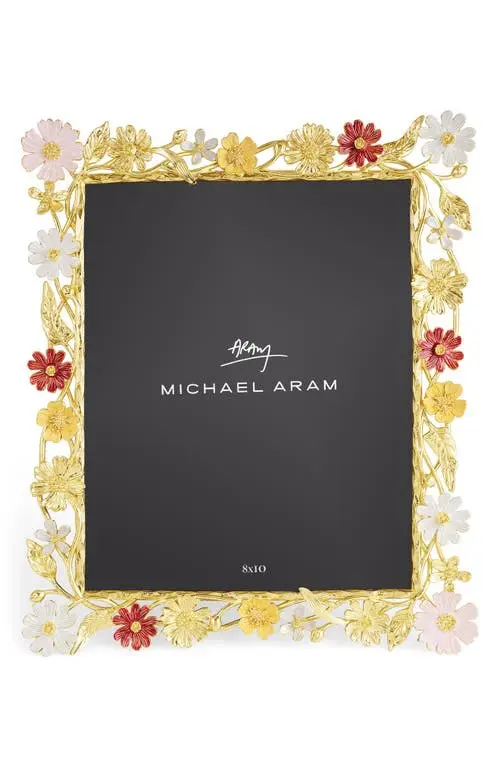 Michael Aram Wildflowers 8x10 Picture Frame