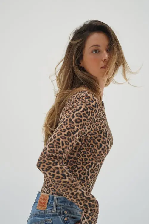 Lna Dalston Ribbed Cropped Long Sleeve