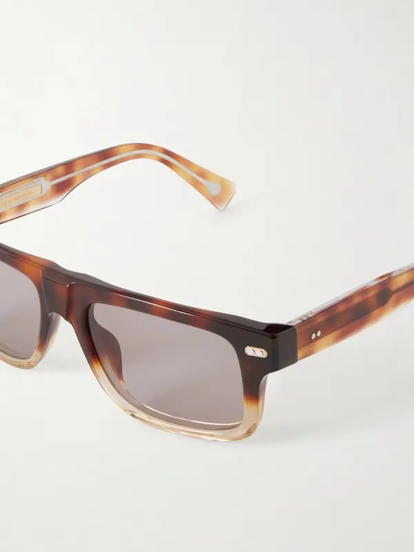 BRUNELLO CUCINELLI EYEWEAR Brunello Cucinelli Aviator-style Acetate Sunglasses