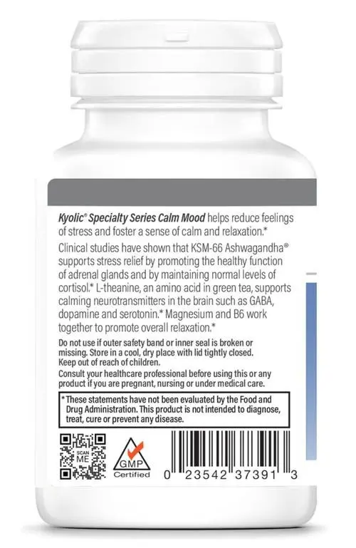 KYOLIC Specialty Series Calm Mood, Stress Relief & Mood Support