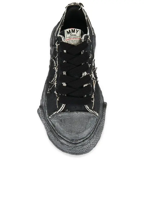 Mihara Yasuhiro Peterson 23 Original Sole Low-top Canvas Sneakers - Black