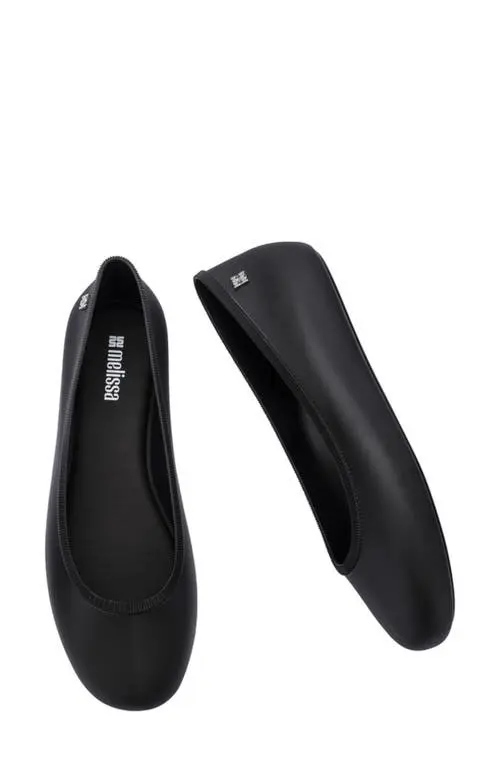Melissa Soft Ballerina Flat - Black